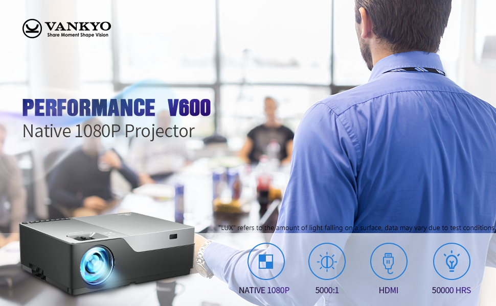 Máy chiếu VANKYO Performance V600 Full HD 1080p